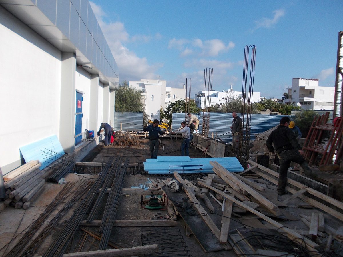 Extension of a Supermarket in Menidi, Athens - Alfakat Construction